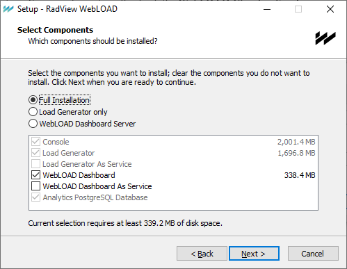Installation - WebLOAD Documentation